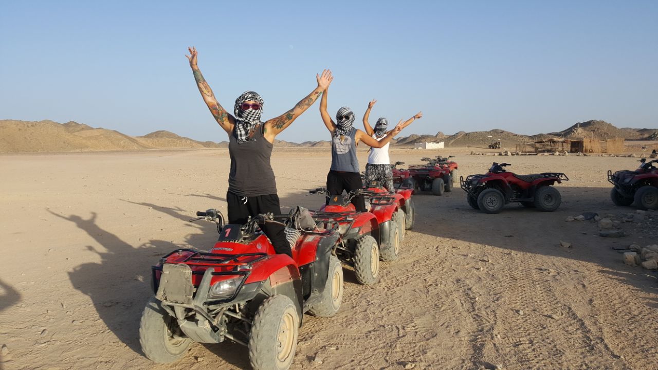 Mermaid Hurghada Desert Safari by Quad Bike
